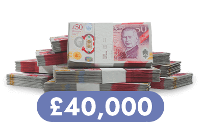 Win a Cash Prize £40,000