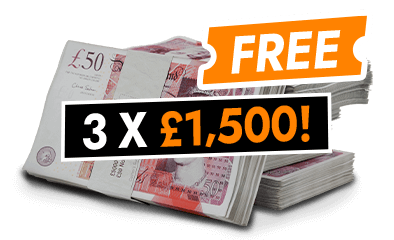 Free Cash in App! Win 1 of 3 Huge £1.5k Cash Prizes