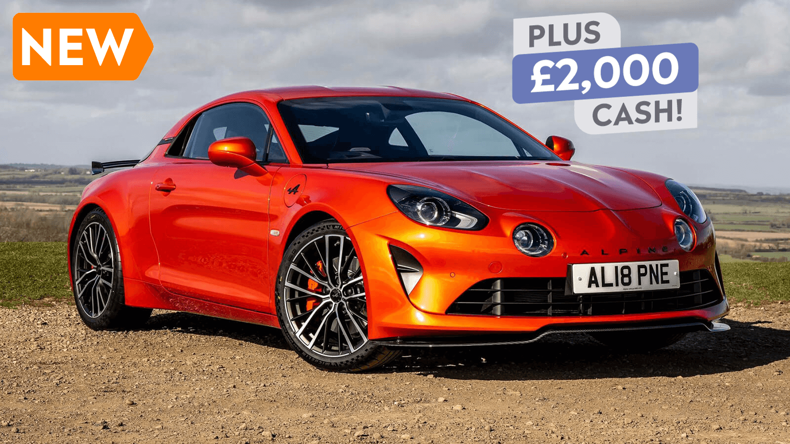 Win an Alpine A110S + £2,000