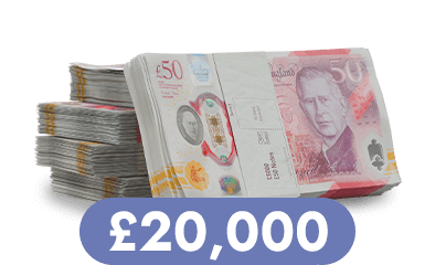 Win a Cash Prize £20,000