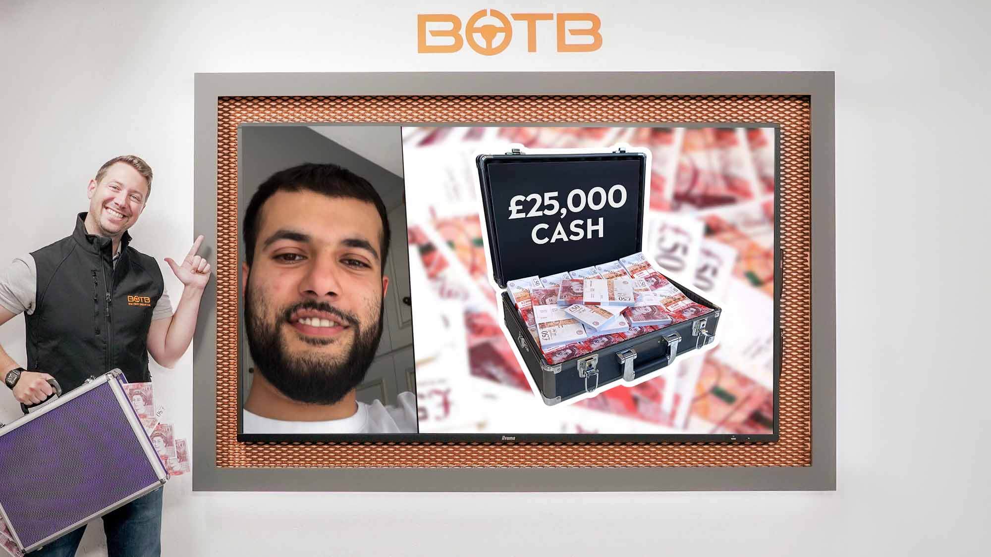 Instant Winner Anil Desoure Bags £25,000 Tax-Free Cash | BOTB Instant Winner Anil Desoure Bags £25,000 Tax-Free Cash | BOTB