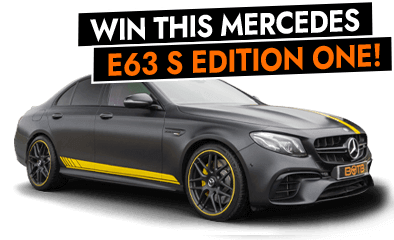 Win this V8 Mercedes-AMG E63 S Edition 1 Worth Over £59,000!