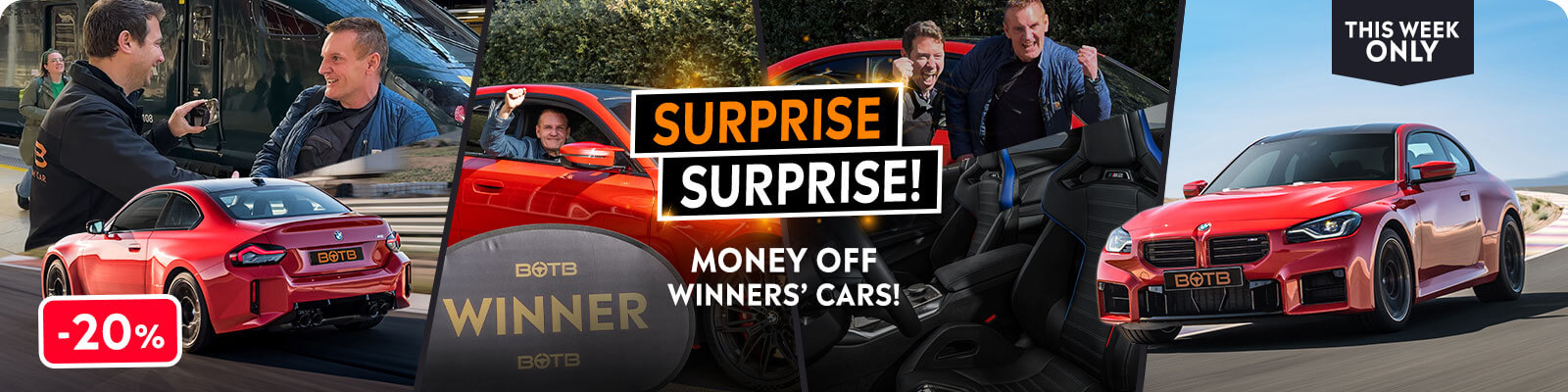 Win A Sports Car | Sports Car Giveaway | BOTB